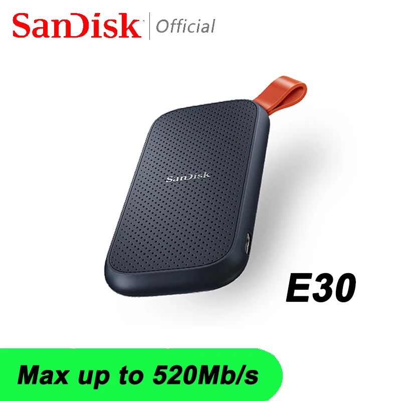 SanDisk disco duro externo portátil SSD, dispositivo de almacenamiento de 1TB, 480gb, 2TB, para ...