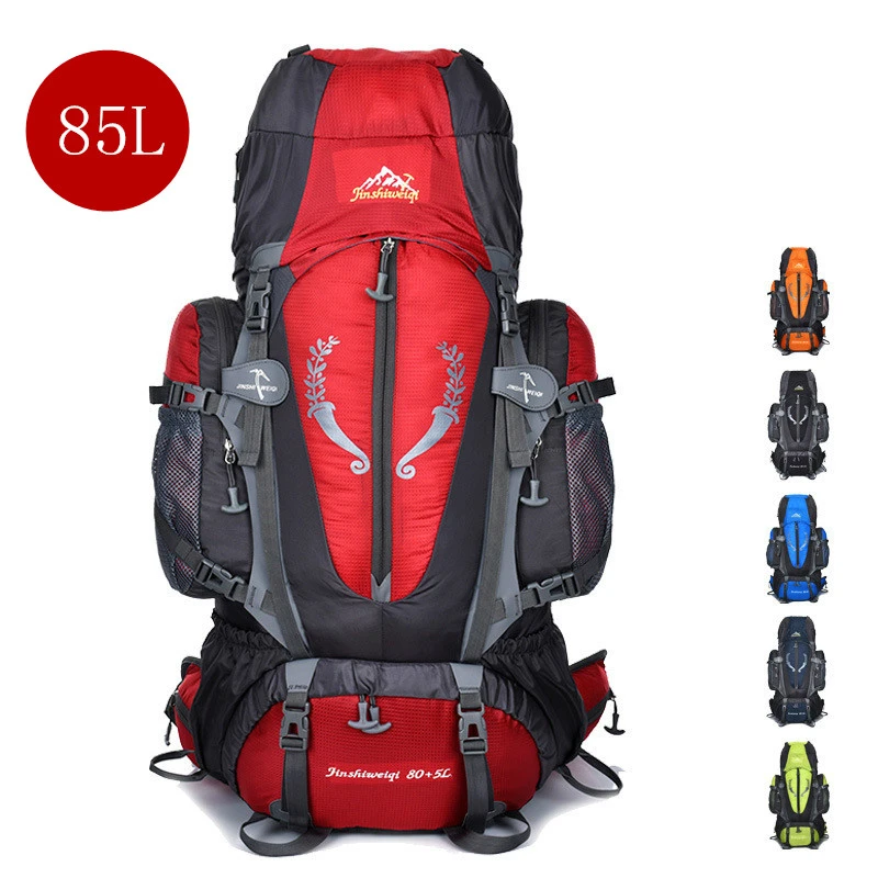 2022 Hot Large 85L Outdoor Backpack Unisex Travel Multi purpose ...