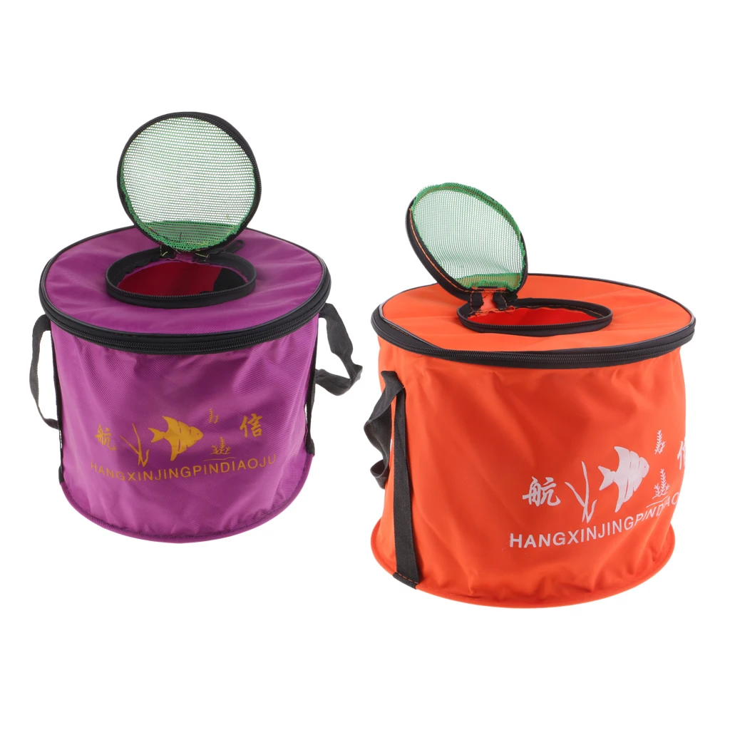 Foldable-Fishing-Bucket-Collapsible-Bucket-Folding-Round-Outdoor ...