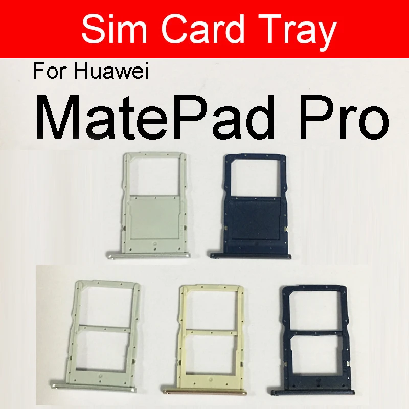 Dual & Single Sim Card Tray For Huawei Matepad Pro Mrx-al09 Mrx-al19 ...