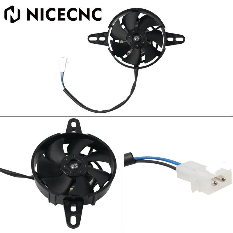 Universal Panasonic Motorcycle Cooling Fan Oil Cooler Electric Radiator ...