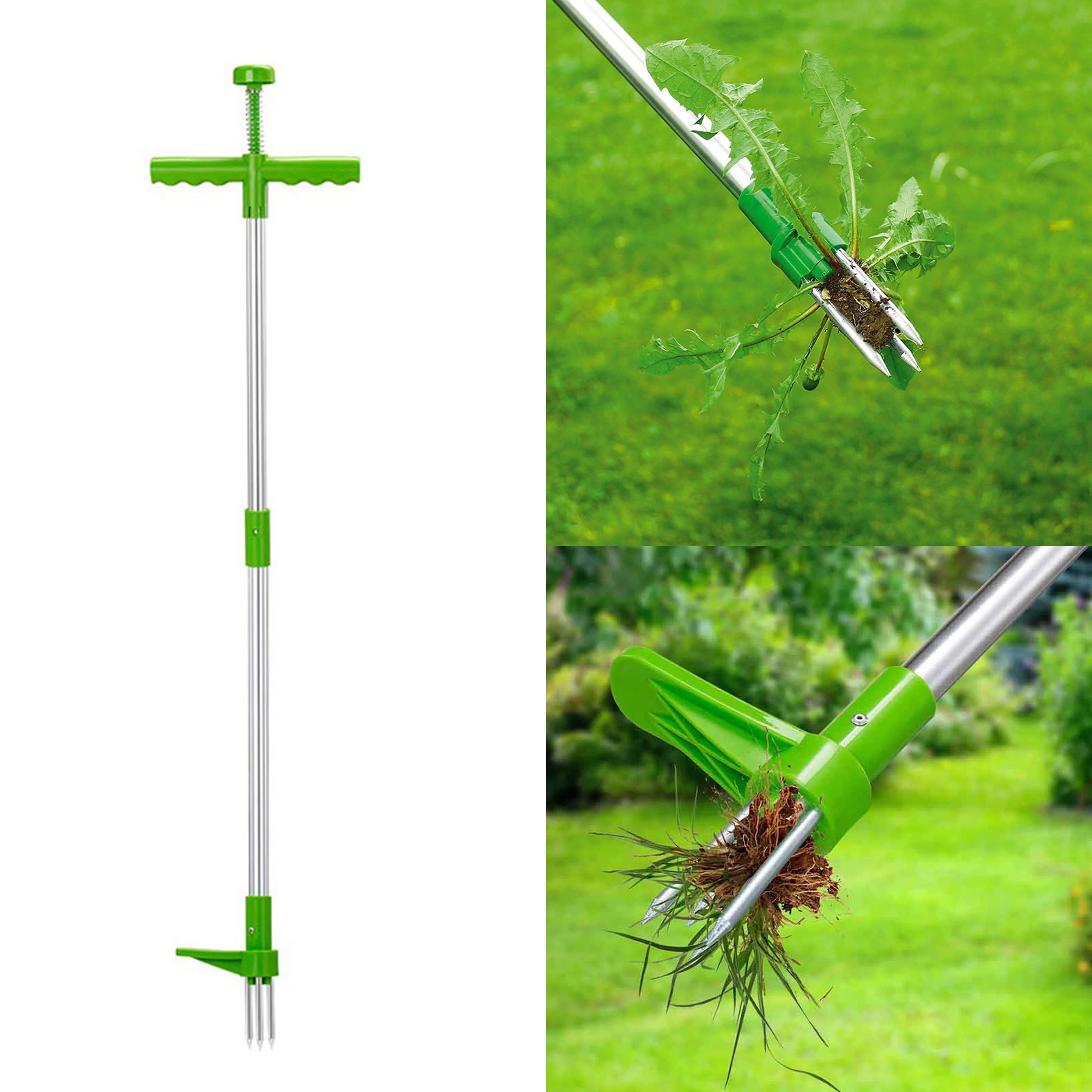 Long-Handle-Weed-Remover-Portable-Garden-Lawn-Weeder-Root-Remover ...