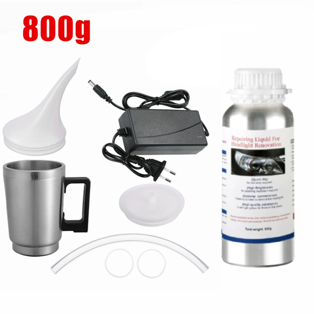 800ML Car Headlight Repair Fluid Chemical Polishing The Headlights ...