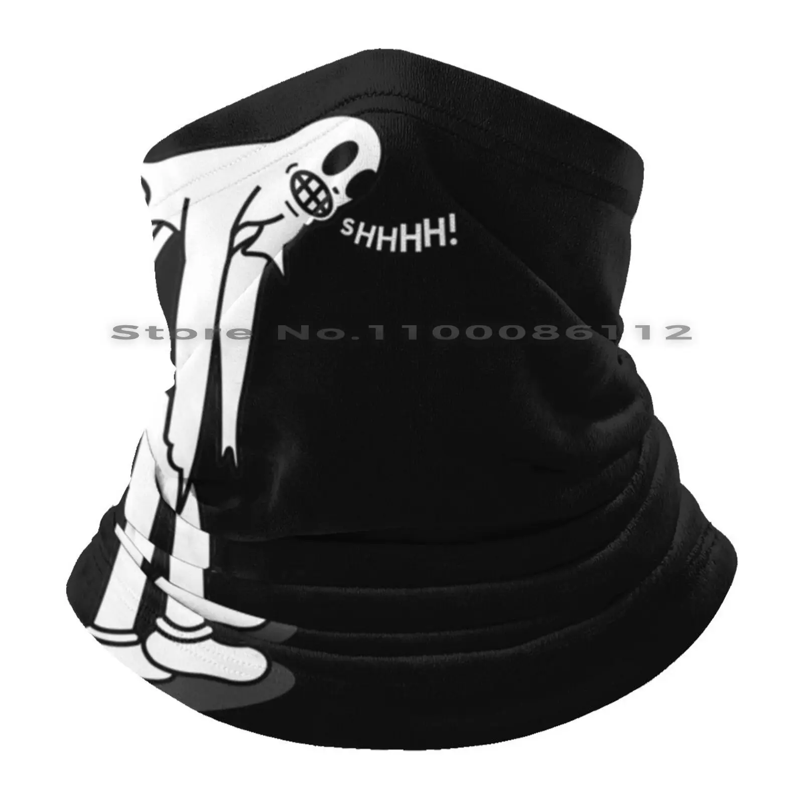 Shhh Skeleton Drawing