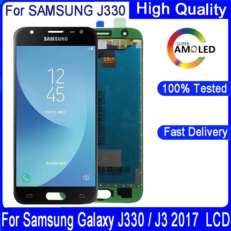 Pantalla LCD Original de 2017 "para SAMSUNG GALAXY J3 5,0 J330 J330F SM ...