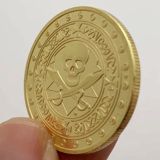 Gold Pirate Coin