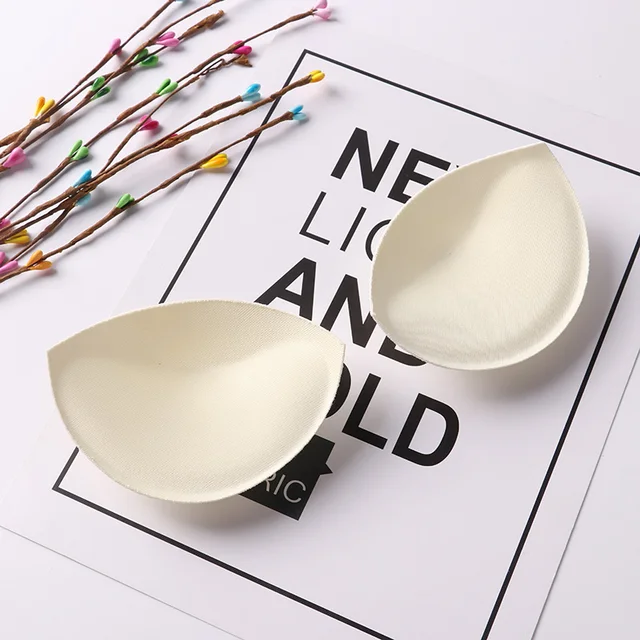 2pcs 1pair Women Intimates Accessories Sponge Swimsuit Breast Push Up ...