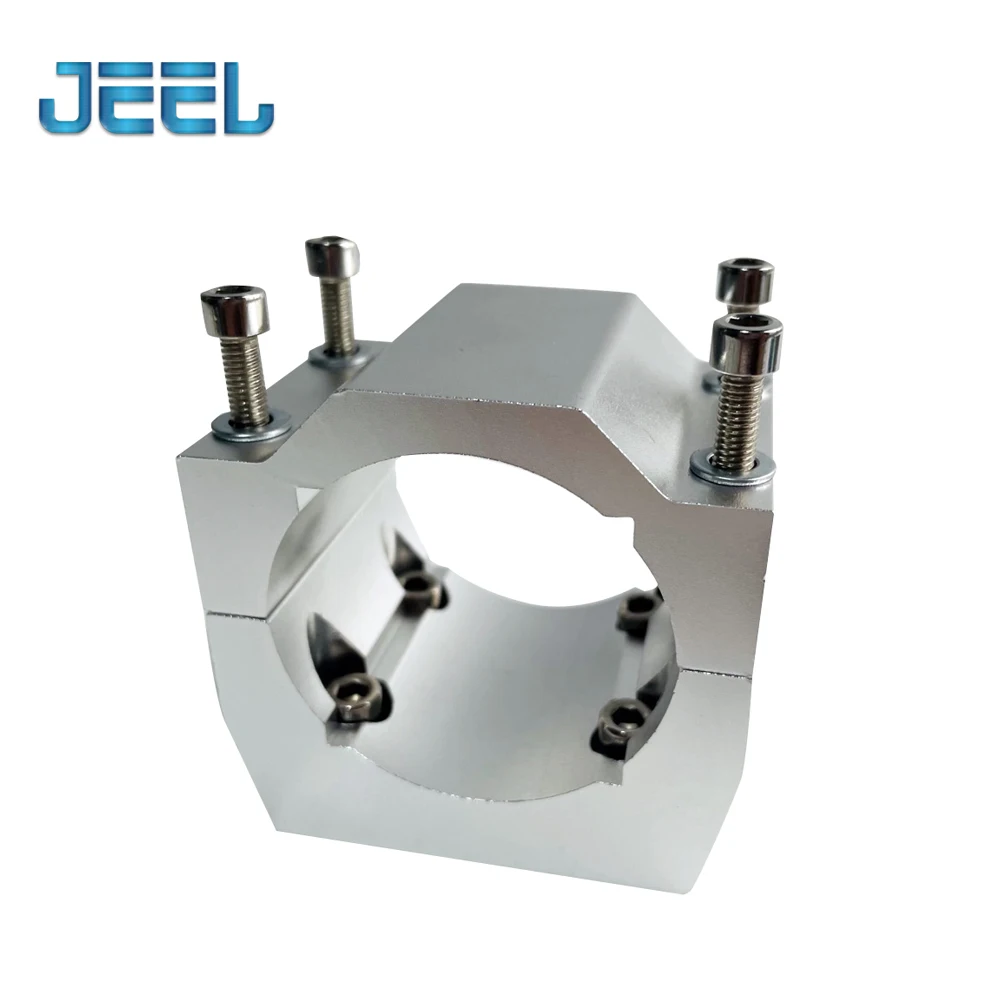 52mm Aluminum Spindle Clamp Motor Bracket with 4pcs Screw for CNC ...