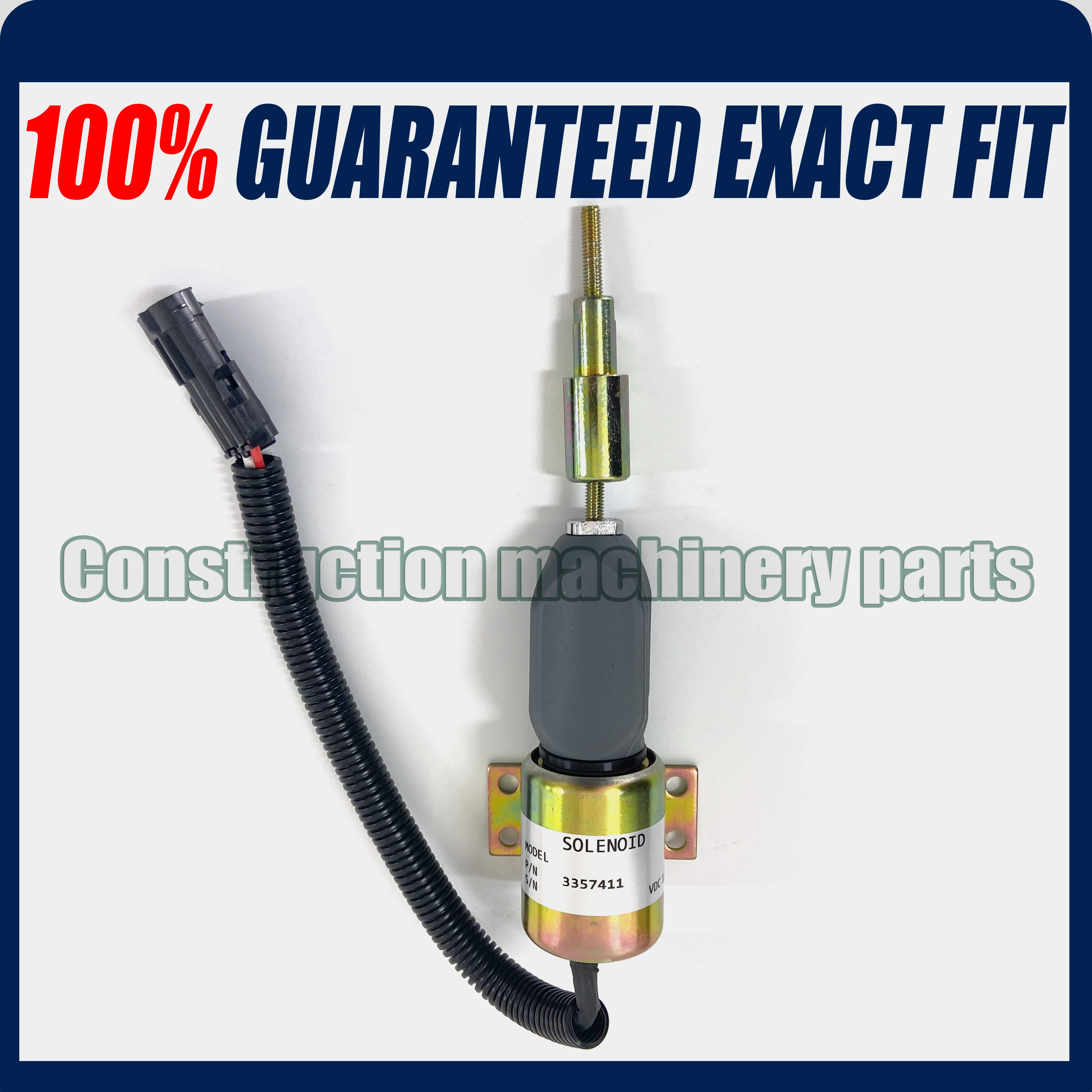 Stop Solenoid Valve For Cummins 3357411, 1751es-12e6ulb1s5 ...