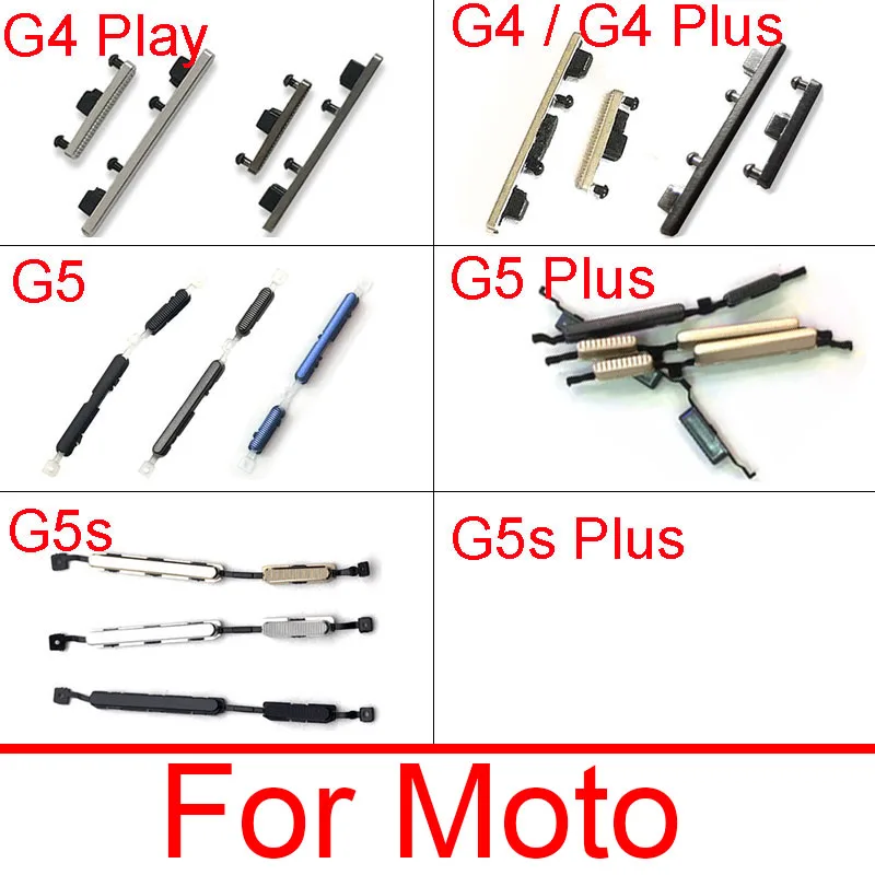 ON-OFF-Power-Button-Volume-Up-Down-Side-Key-For-Motorola-Moto-G4-G4 ...