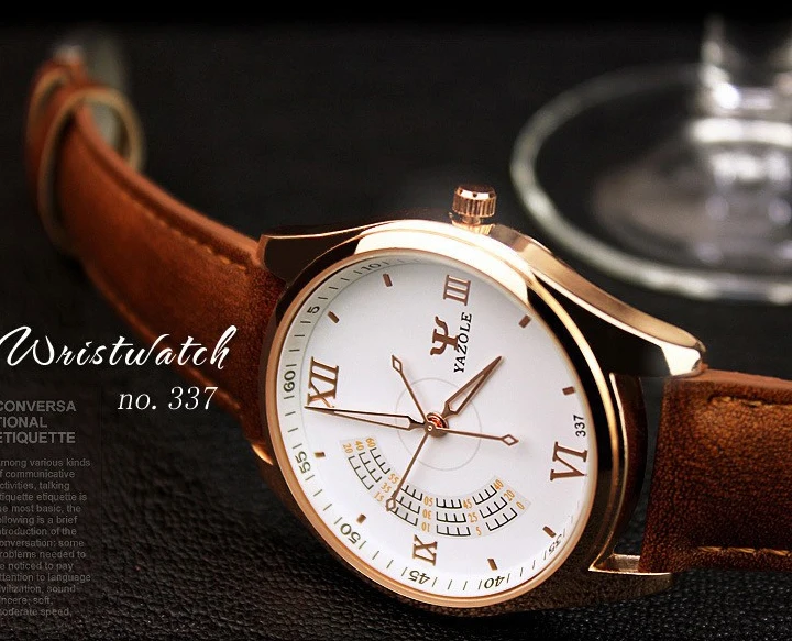 YAZOLE-Sport-Men-s-Watch-Fashion-Leather-Strap-Quartz-Clock-Luxury-Top ...