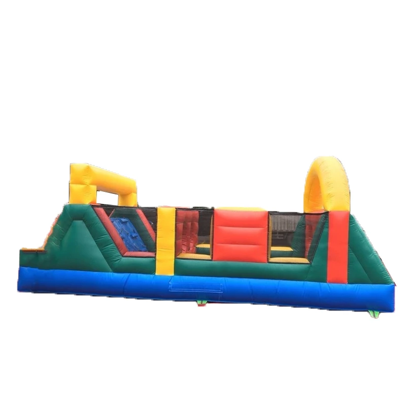 Commercial PVC factory directly customized inflatable obstacle course ...