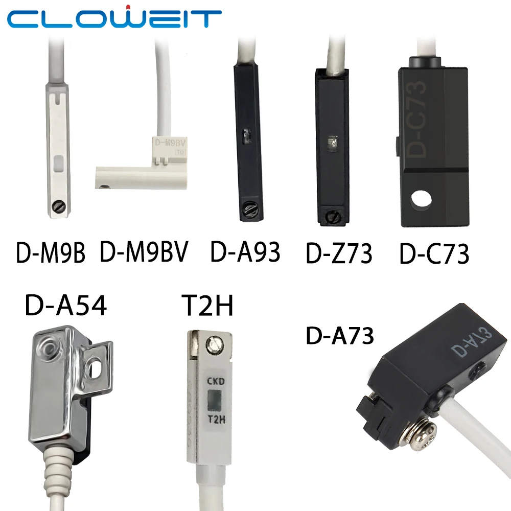 Cloweit Proximity Reed Switch 2 wire 3 wire Magnetic Pneumatic Air ...