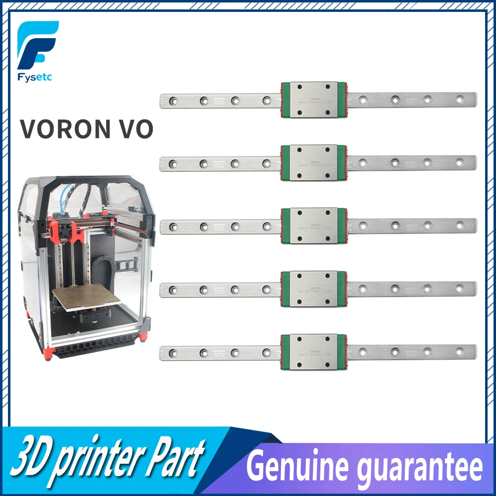 FYSETC HIWIN Linear Guide Rail 5 Pc 150mm MGNH7 HIWIN Linear Guide Rail With Slider For Voron V0 ...