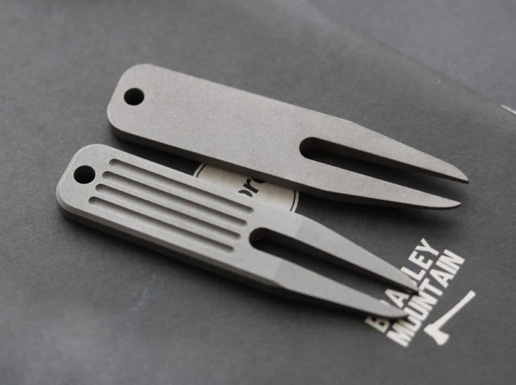 Brand New High Quality 1 Piece Titanium Alloy TC4 Golf Divot Tools ...