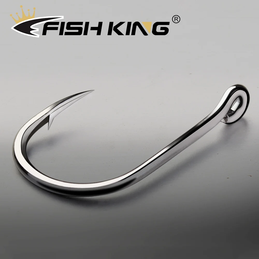 Fish King Stainless Steel Fishing Hooks | Hooks Ansois Fishing King ...