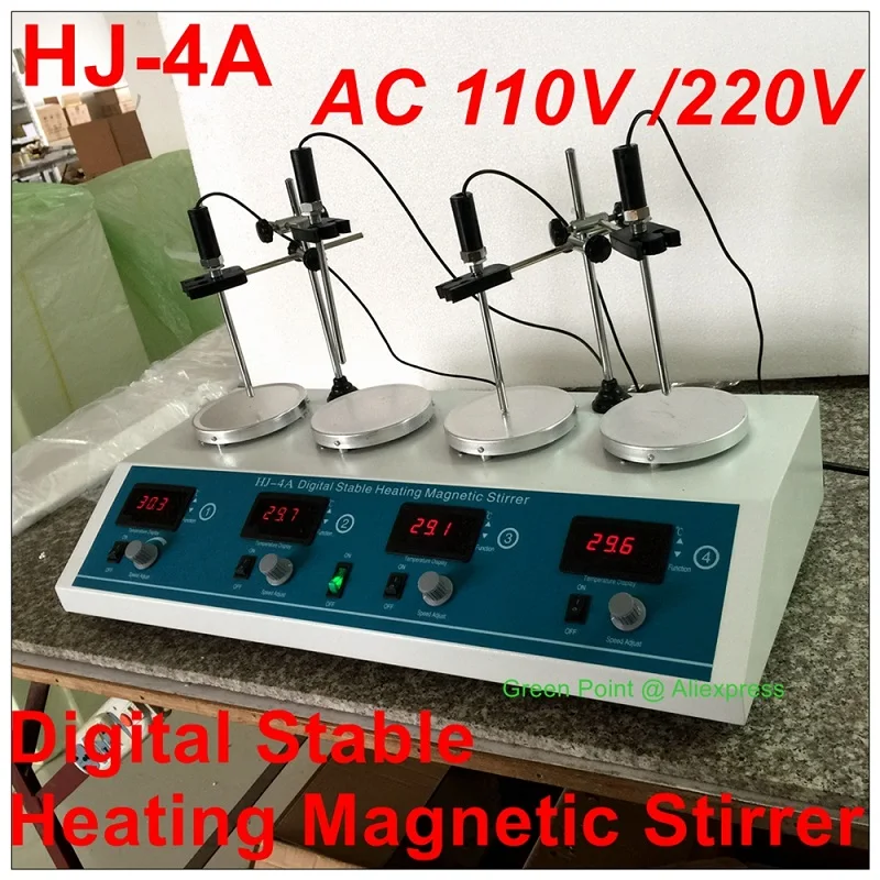 HJ 4A Digital Stable Heating Magnetic Stirrer HJ4A Multi in one Available Laboratory Hot Plate ...