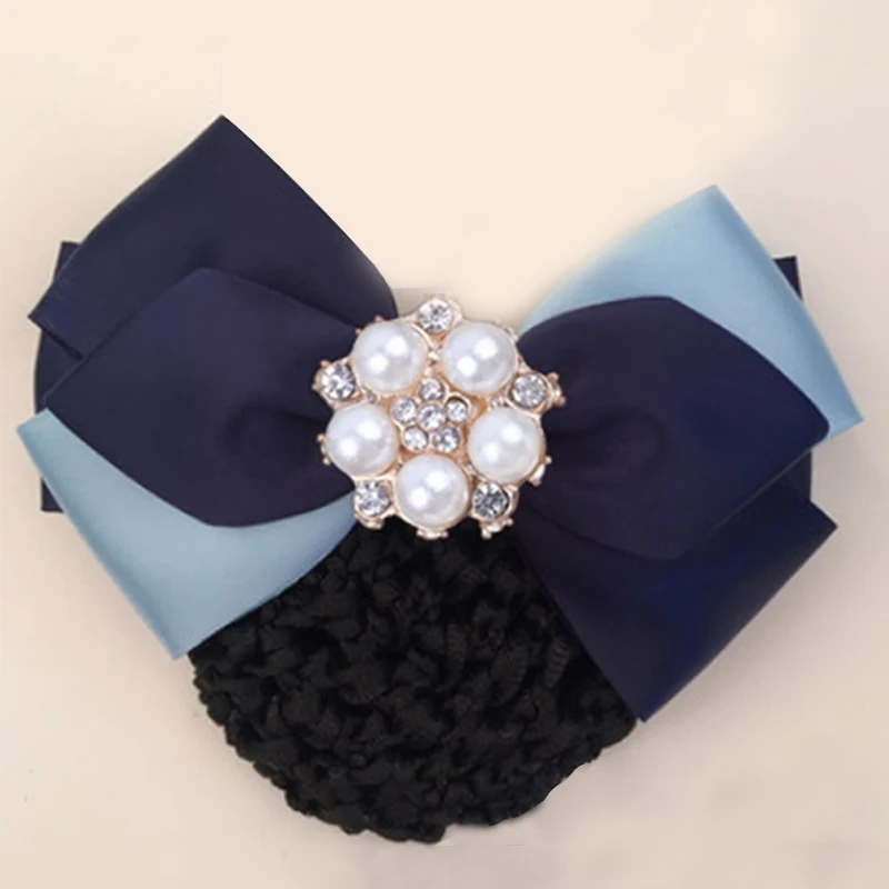 Guirnalda de perlas de diamantes de imitación moda Oficina lazo de ...