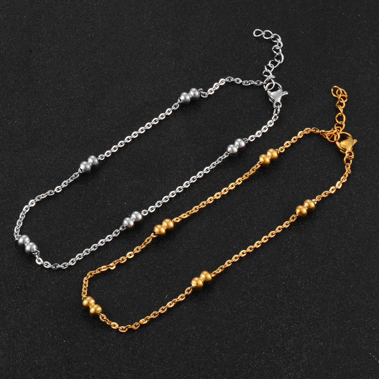 Stainless Steel Bracelets Gold | Chain Bracelet Women Steel - Women's ...