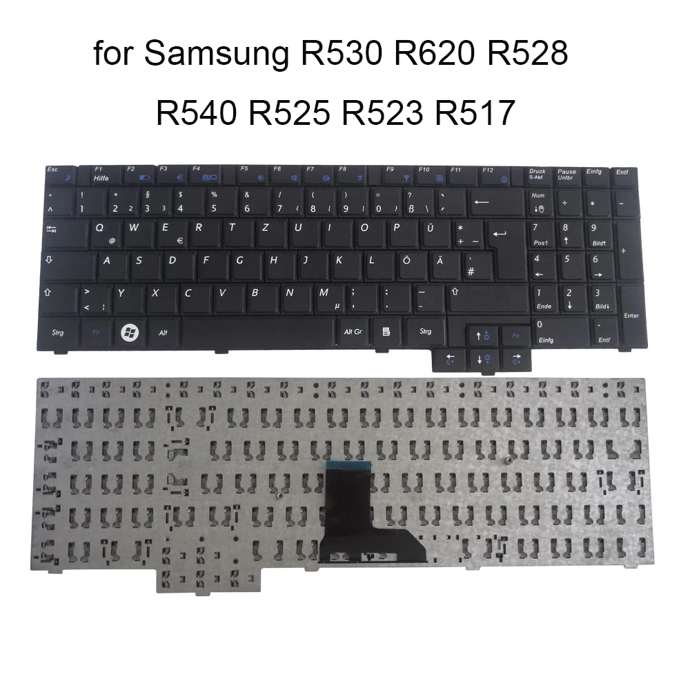 독일어 노트북 키보드, 삼성 NPR530 NP R530 R620 R528 R540 R525 R517 R523 RV508 GR ...