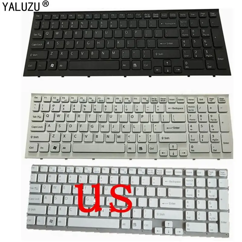 YALUZU New US laptop Keyboard for Sony vaio VPC EB3 EB18EC VPC EB VPC ...