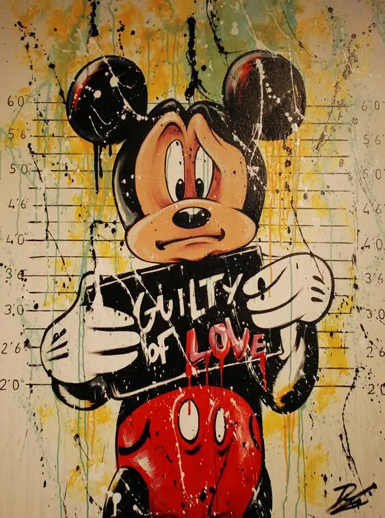 Minnie Mouse Graffiti