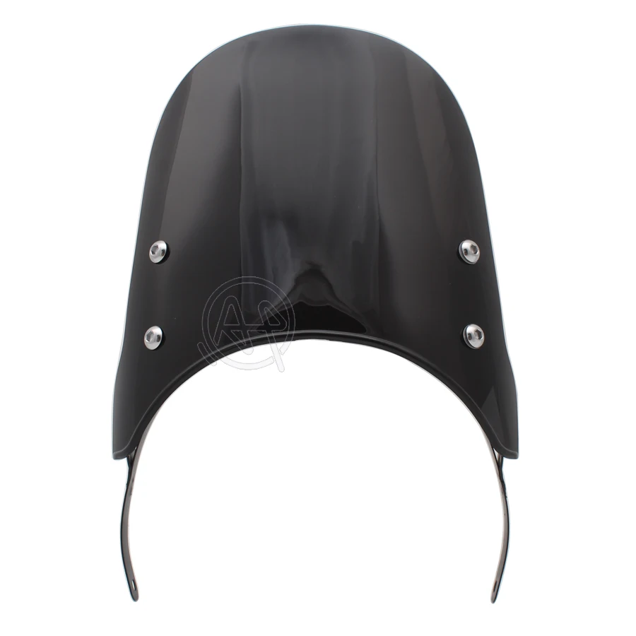 1set 3colors Motorcycle ABS Plastic 7.3" Windshield Compact Sport Wind ...