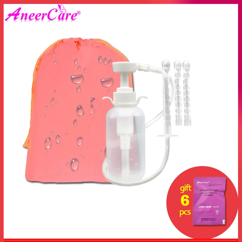 Vagina Irrigator and Vagina detox pearls Anal Douche Syringe Women ...