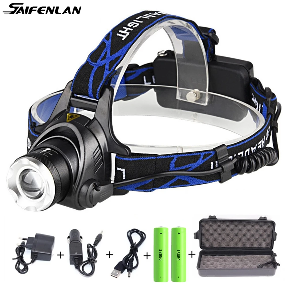 Headlight-XML-T6-L2-LED-Headlamp-Zoomable-Head-Lamp-Torch-5000lumens ...