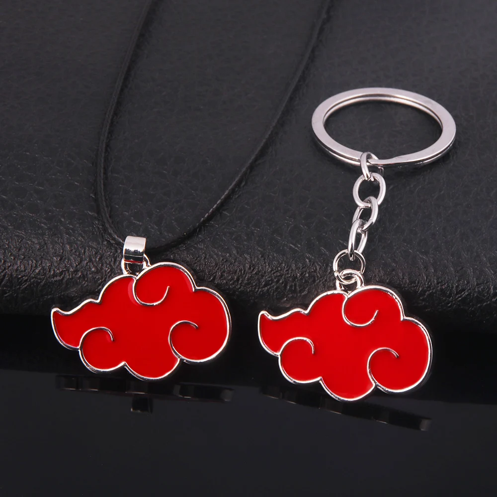 Cosplay Anime Necklace Red Cloud Sign Akatsuki Organization Itachi ...