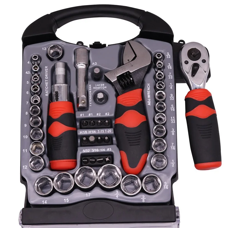 45-Pcs-set-Stubby-set-short-handle-tool-kit-Screwdriver-movable-wrench ...