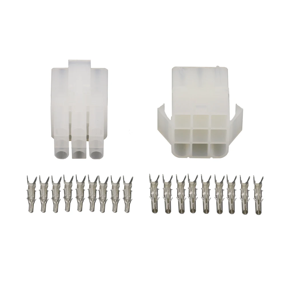 날개 달린 암수 에어 도킹 커넥터, 9 핀 L6.2 커넥터 플러그, 6.2mm 피치 전기 커넥터|4 pin male|4 pin ...