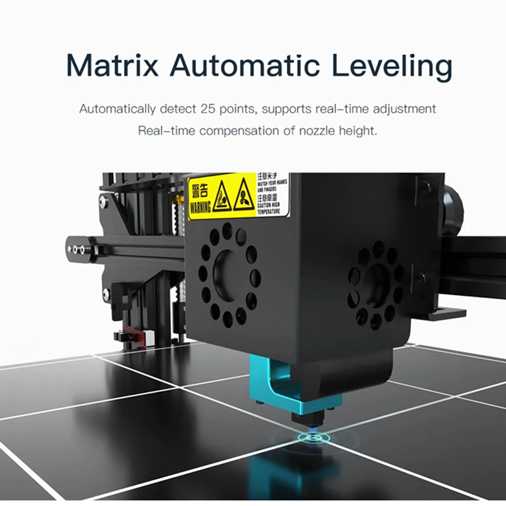 ANYCUBIC Chiron 3d Printer Auto Level Ultrabase impressora 3d Huge ...