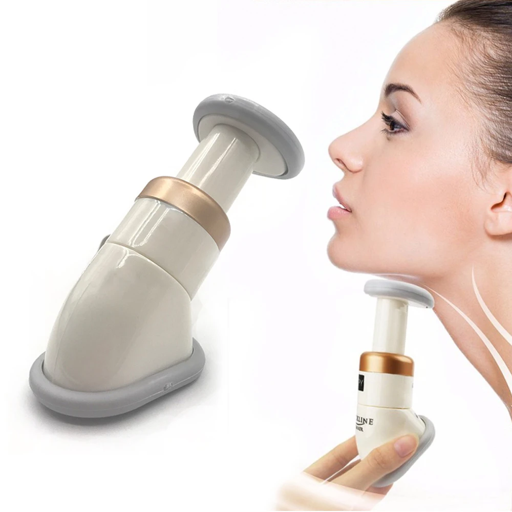 Chin Massage Neck Slimmer Neckline Exerciser Reduce Double Thin Wrinkle ...