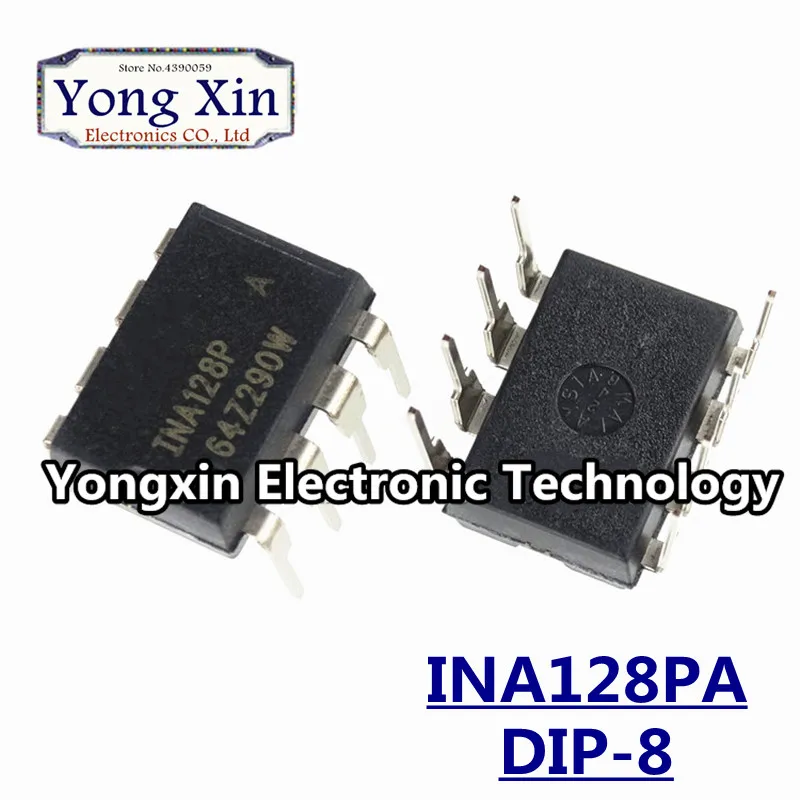 Free Shipping 10PCS/LOT INA128PA INA128P IN128 DIP 8|Connectors ...