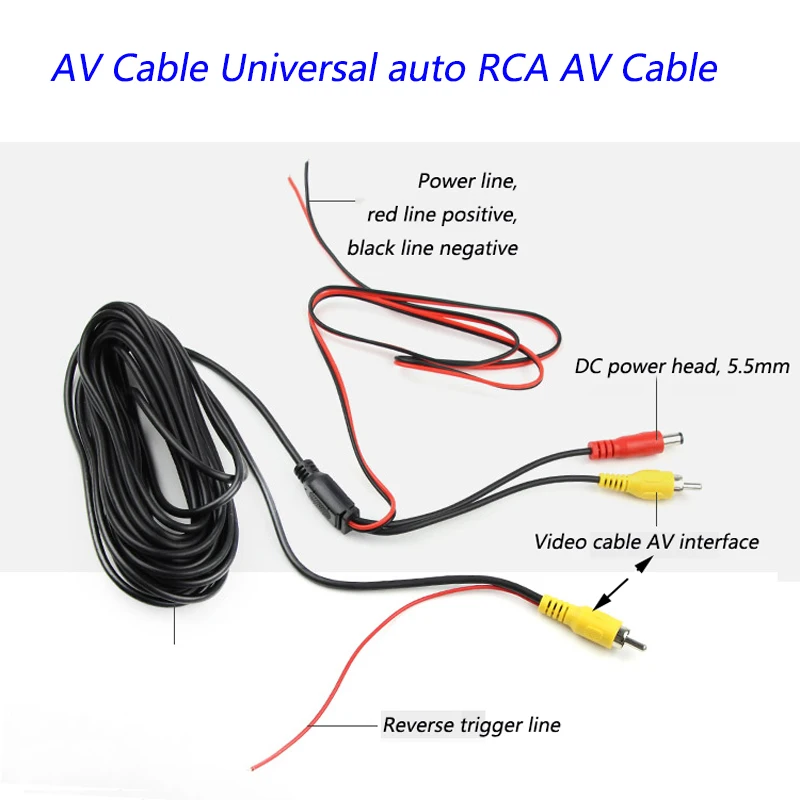 Cable-AV-Universal-para-c-mara-de-visi-n-trasera-de-coche-arn-s-de ...
