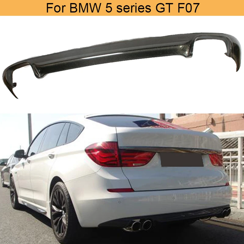 Car Rear Bumper Diffuser Lip Spoiler For Bmw 5 Series Gt F07 Hatchback ...