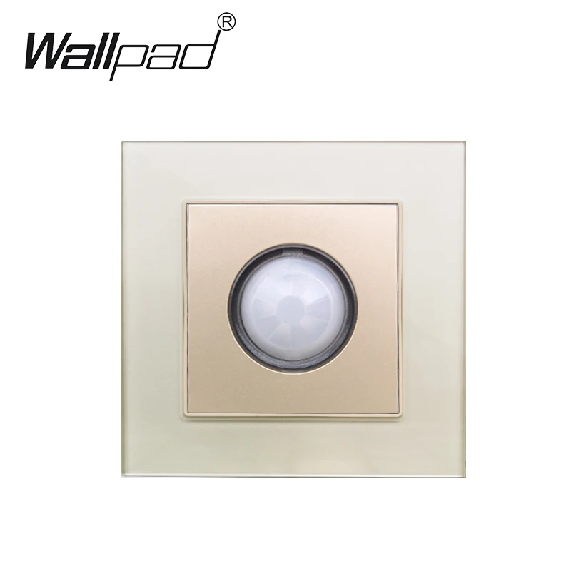Human IR Sensor Switch Wallpad Crystal Glass Panel Infrared Light ...