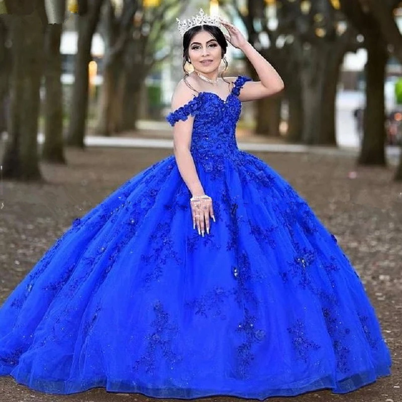 Blue Sweet Sixteen Dresses