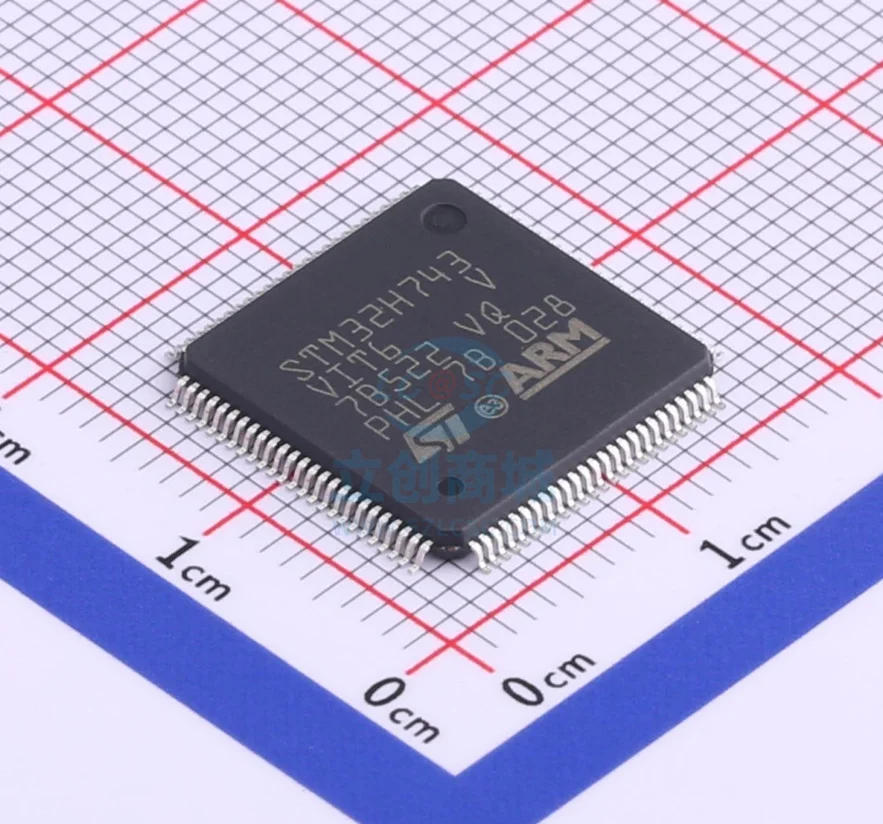 STM32H743VIT6-package-LQFP100-new-inventory-743VIT6-microcontroller ...
