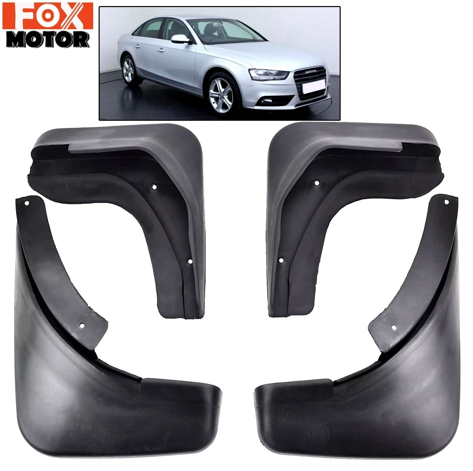 Car Mud Flaps For Audi A4 B8 2012 2013 2014 2015 Sedan Mudflaps Splash ...