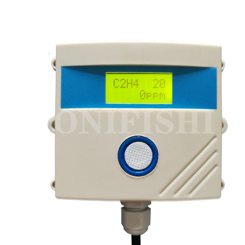 Ethylene Sensor Transmitter Detector C2h4 Ripening Agent Detection 485 ...