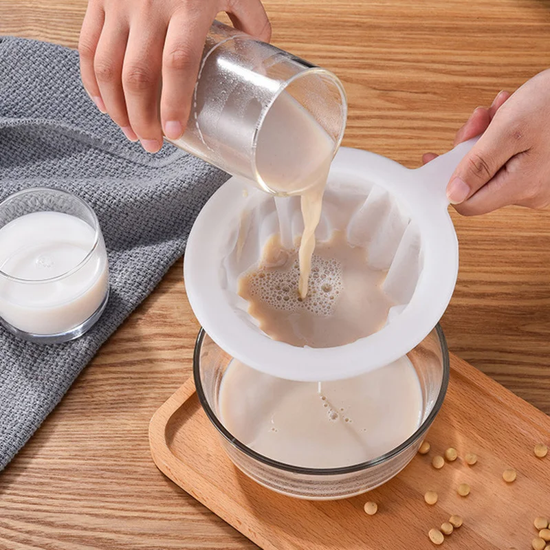 Reusable-Filter-Food-Soy-Milk-Filter-Mesh-Coffee-Separator-Oil ...