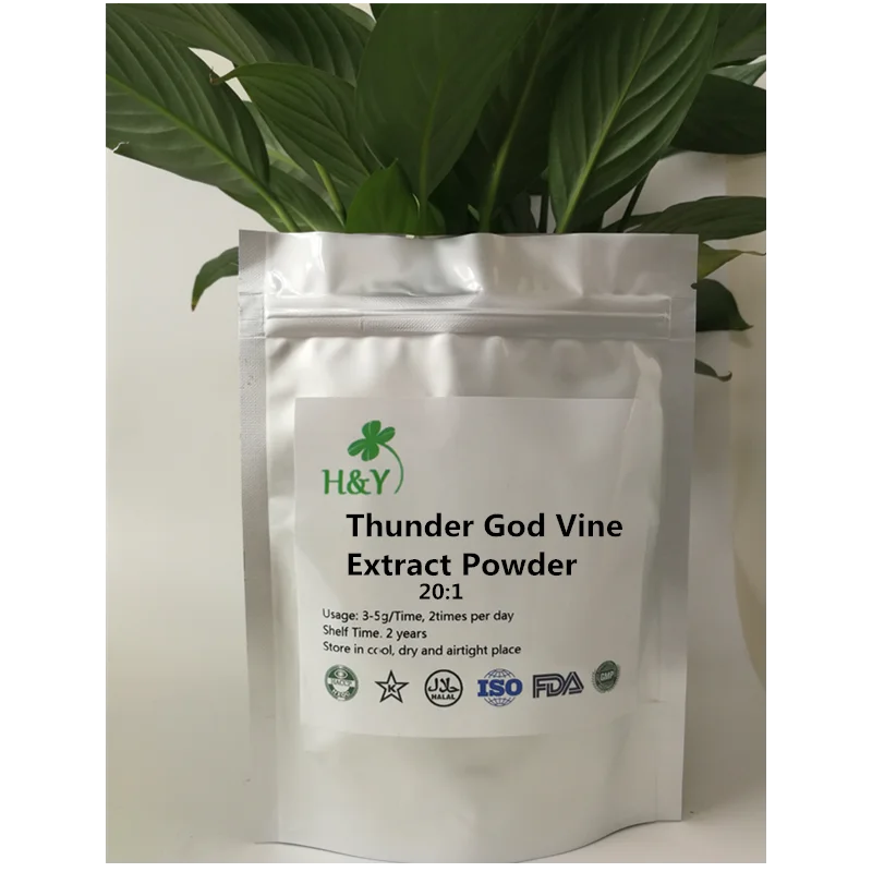 150 1000g Free shipping hot selling Thunder God Vine Extract 20:1 Lei ...