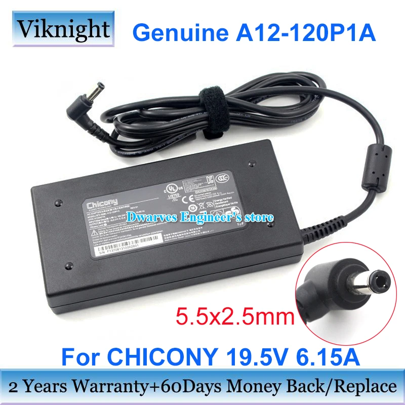 Genuine-A12-120P1A-ADP-120MH-D-CHICONY-AC-Adapter-19-5V-6-15A-A17 ...