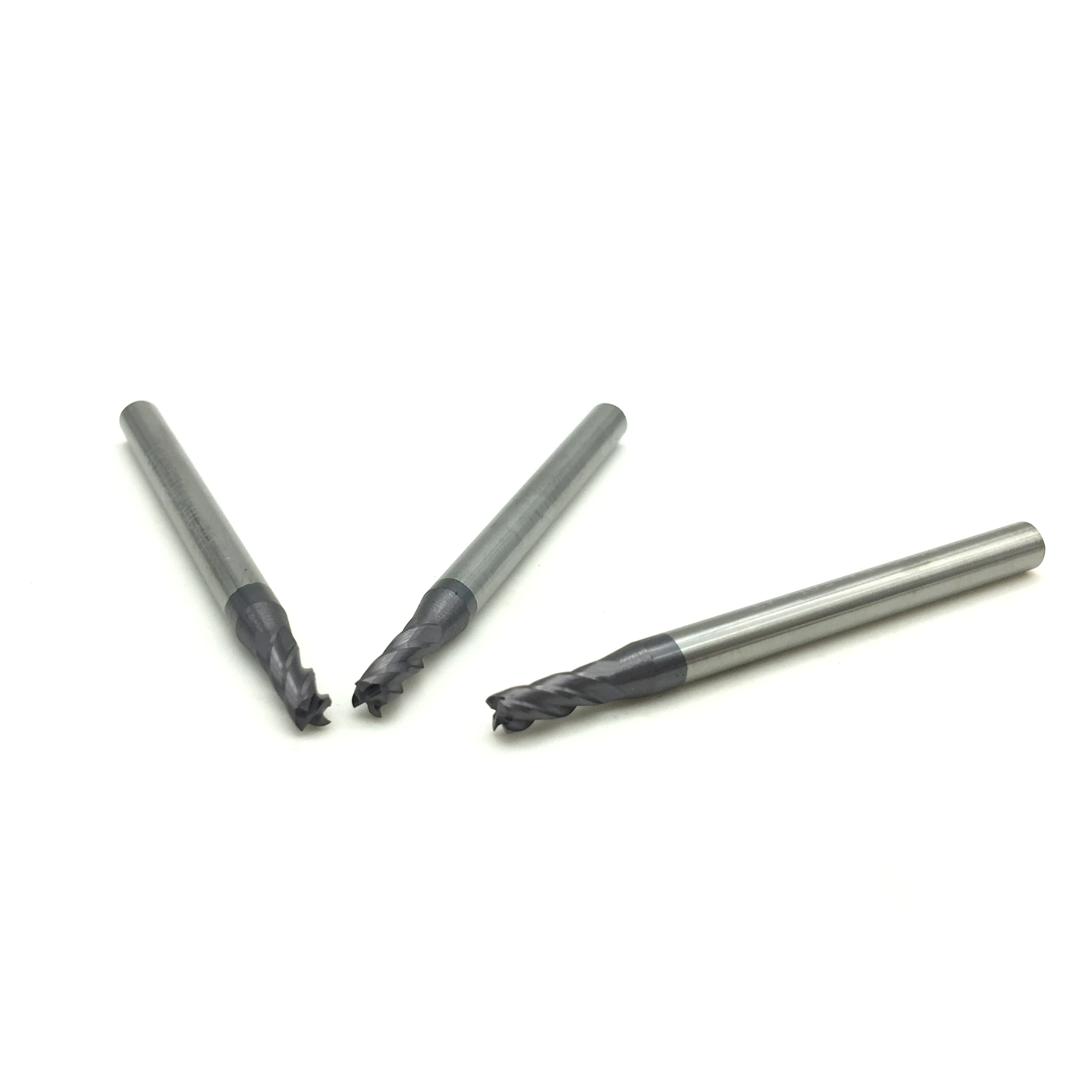 3mm Endmills 4 Flute Hrc50 Carbide End Mill Machine Tungsten Steel Cnc ...