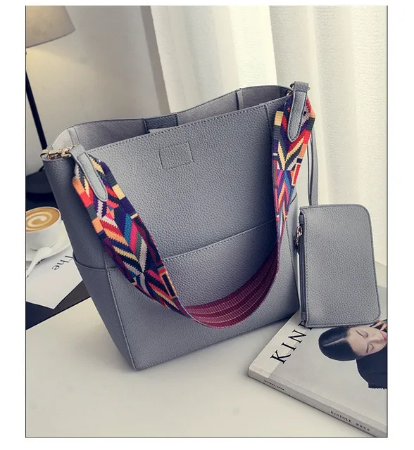 Bolso de mano y monedero de diseñador de marca para mujer, bolso de ...