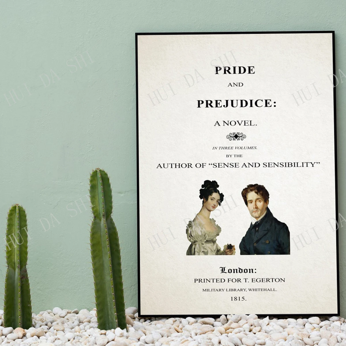 Pride And Prejudice Book Poster