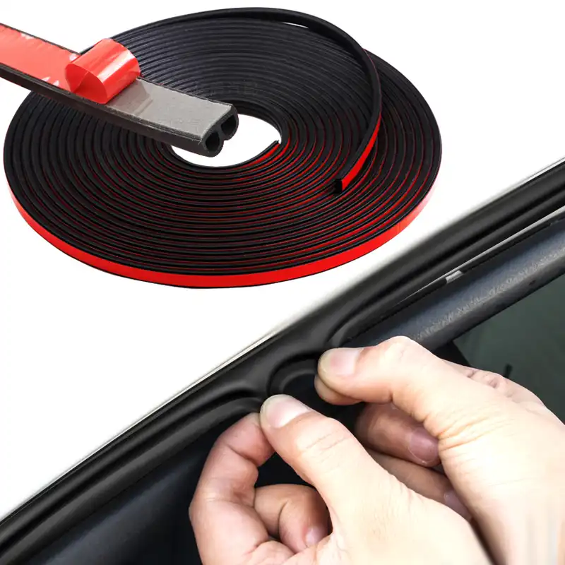 3M Universal B Type Car Door Seal Strips Sticker Trunk Soundproofing ...