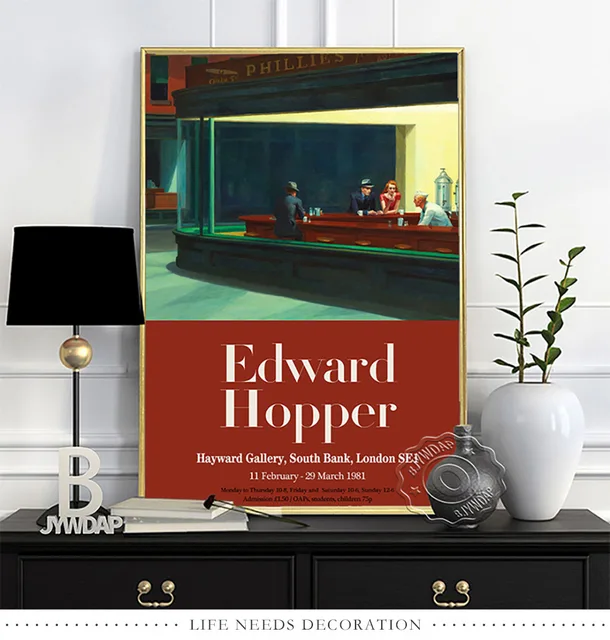 Edward Hopper Sonnenlicht In Einer Cafeteria Strand | Lebensart Im
